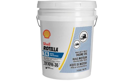 Shell Rotella® T4 Triple Protection 10W-30 Heavy Duty Engine Oil (1 Gal ...